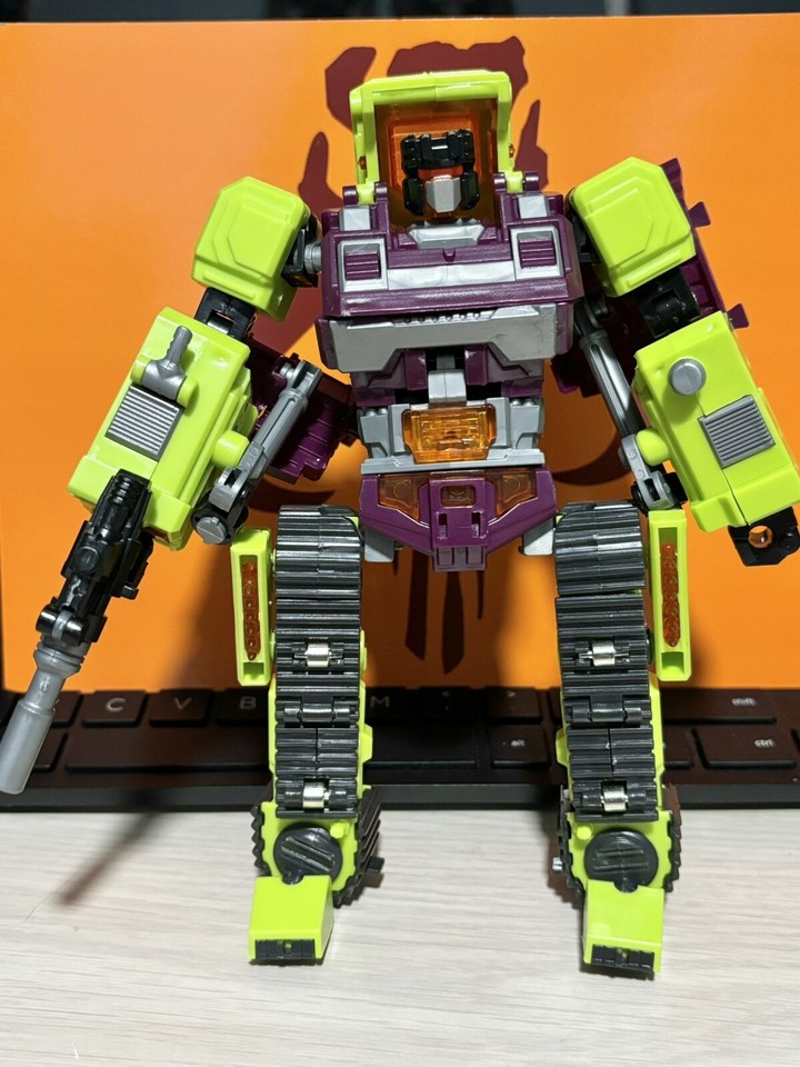 Transformers NBK Bonecrusher KO third-party Green Devastator | eBay