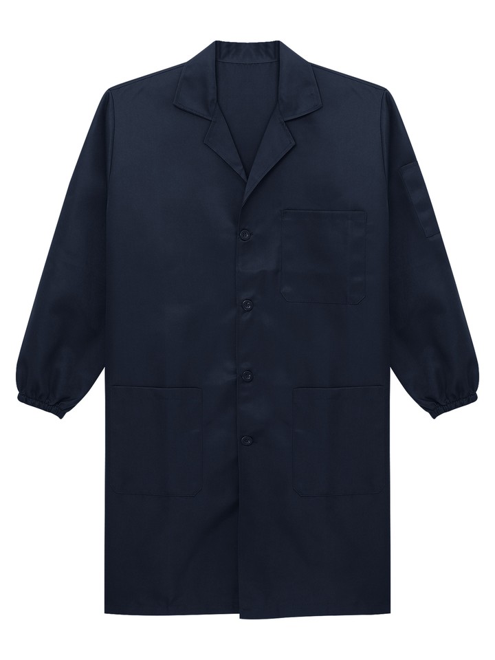 Unisex Uniform Overall Work Coat Factory Jacket Wear Resistant Workwear ...