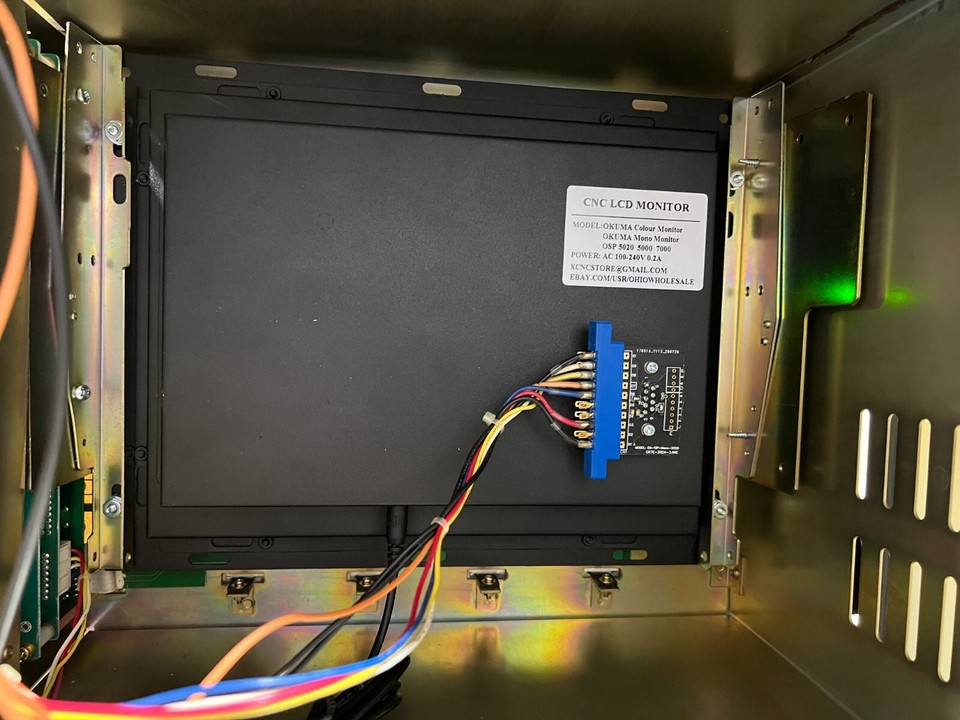 DIRECT LCD MONITOR REPLACEMENT for OKUMA E0105-800-020 5000LSG OSP5000 ...