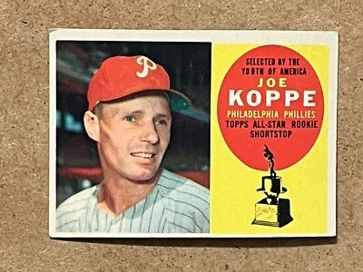 1960 Topps Joe Koppe Rookie #319 VG | eBay