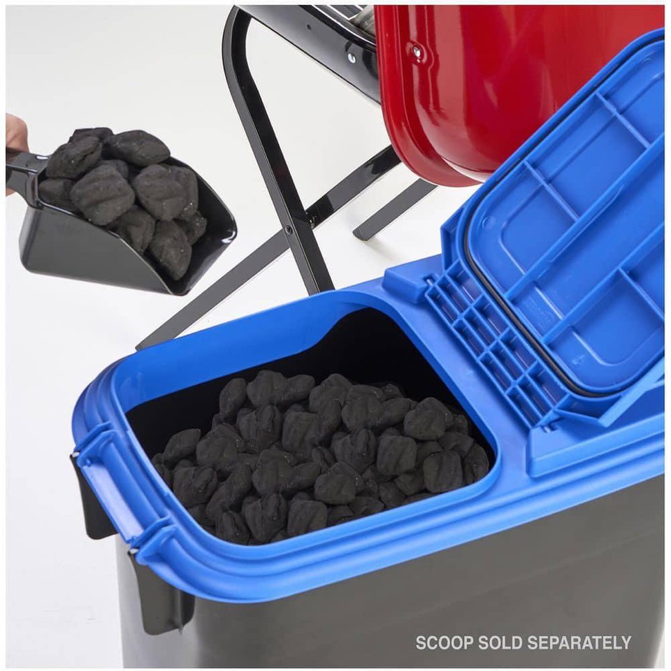 Extra-Large Weather Resistant Heavy-Duty Outdoor Charcoal Storage ...