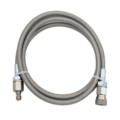 Fill Whip Hose Extension PCP - 60 inch Stainless Steel Charging System ...