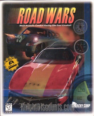 ROAD WARS - Rare Vintage Combat Racing Simulation PC Game NEW in BIG ...