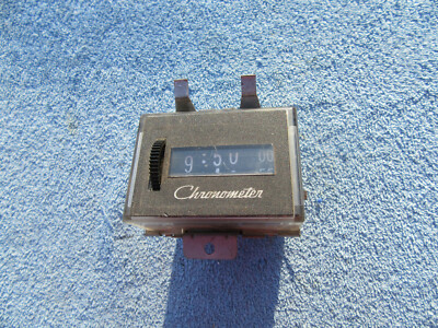 1970s 80s Mopar Chronometer In Dash Clock With Dial | eBay