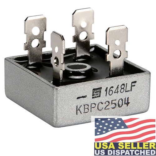 SOLID STATE KBPC2504 - Bridge Rectifier Diode, Single, 400 V, 25A ...