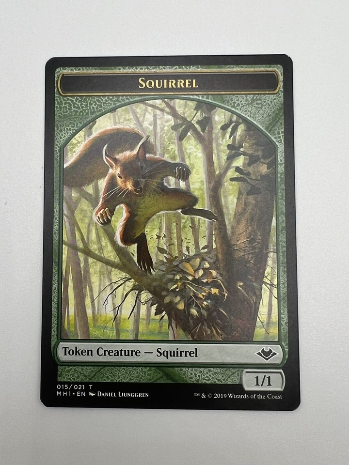 Shapeshifter (001) Squirrel (015) Token Modern Horizons Magic MTG NM | eBay