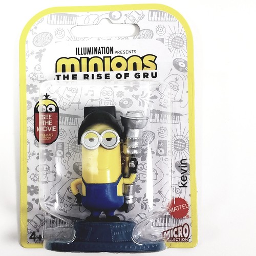 MINIONS The Rise Of Gru - KEVIN Holding Ray Gun 2” Figure Micro ...