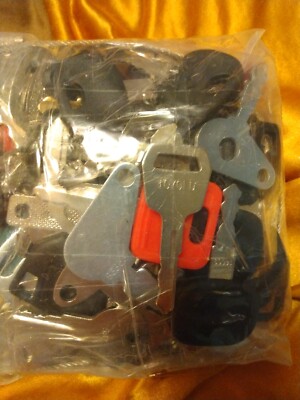 42 Heavy Construction Equipment Master Keys JCB Volvo Genie CAT JD Case ...