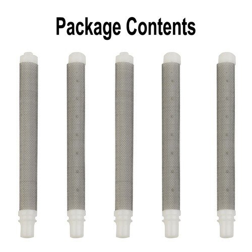 5Pcs Airless Spray Paint Filter 60-Mesh Stainless Steel For Wagner ...