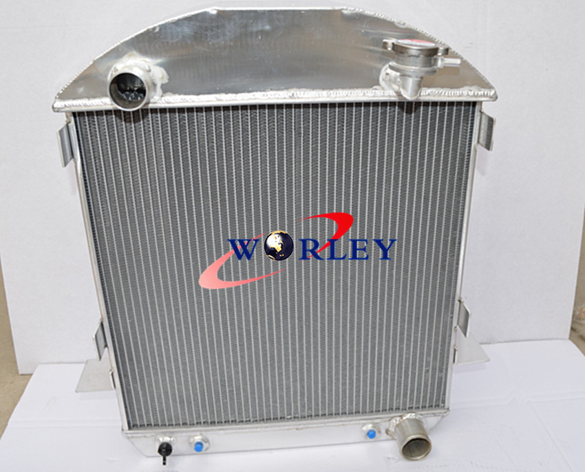 2 ROW ALUMINUM RADIATOR FOR 1917-1927 FORD MODEL T BUCKET CHEVY ENG | eBay