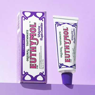 EUTHYMOL Whitening Purple Toothpaste 106g | eBay