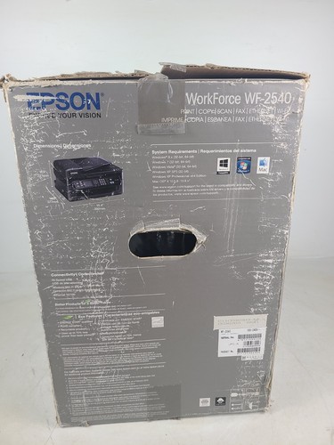 Epson WorkForce WF-2540 All-In-One Inkjet Printer for sale online | eBay