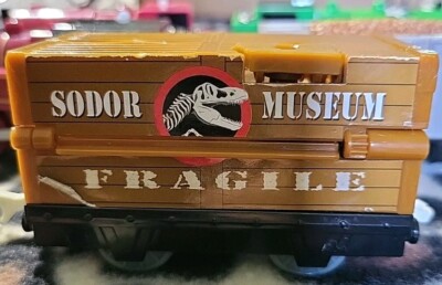 Thomas & Friends Trackmaster Train Car SODOR MUSEUM CAR Dinosaur Pop Up ...