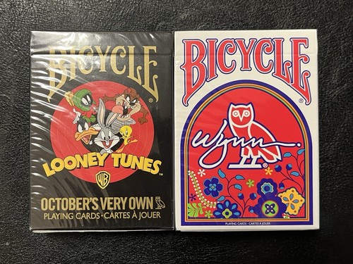 Octobers Very Own OVO Bicycle Looney Tunes Wynn Playing Cards Rare | eBay