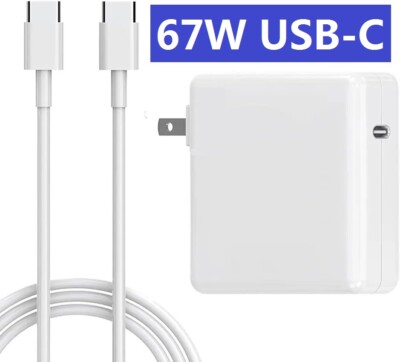 67W USB-C Type C Power Adapter AC Charger for Apple Macbook Pro 13" 14 ...