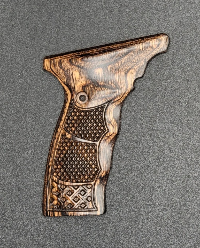 Browning Buckmark UDX Custom Walnut Grips Basketweave/FlatTop Diamonds ...