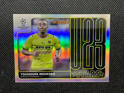 2021-22 Topps Merlin - Youssoufa Moukoko U23 Stars Insert #U23-2 | eBay
