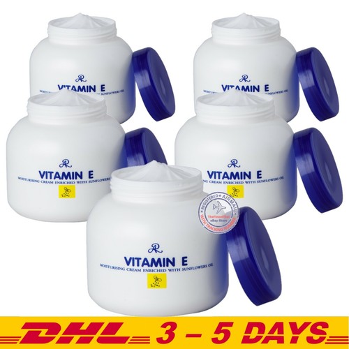 200ml x 5 - AR Aron Authentic Vitamin E Moisturizing Cream with ...