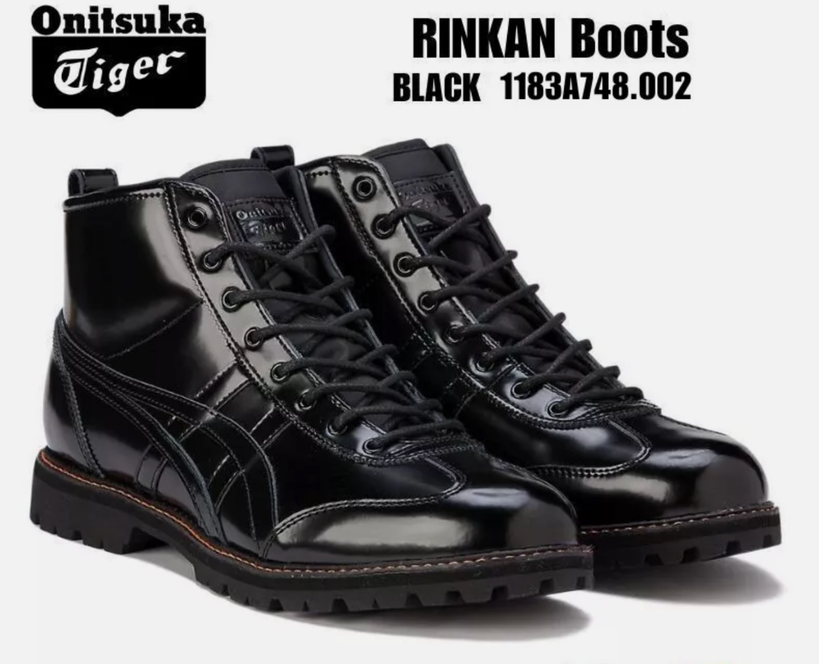 NEW Onitsuka Tiger MEXICO RINKAN BOOT ASICS 1183A748.002 USA Size 11.5 ...