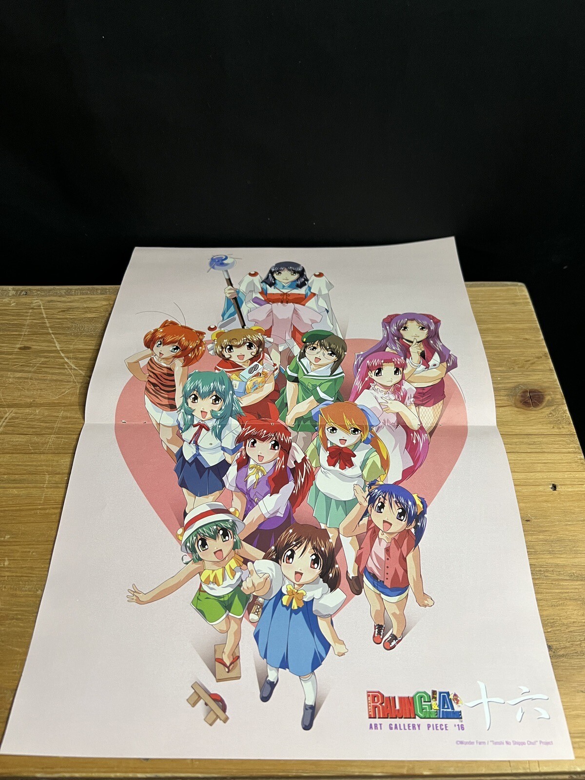2003 VINTAGE 2PG 10X14 CENTERFOLD POSTER OF TENSHI NO SHIPPO ANGEL ...