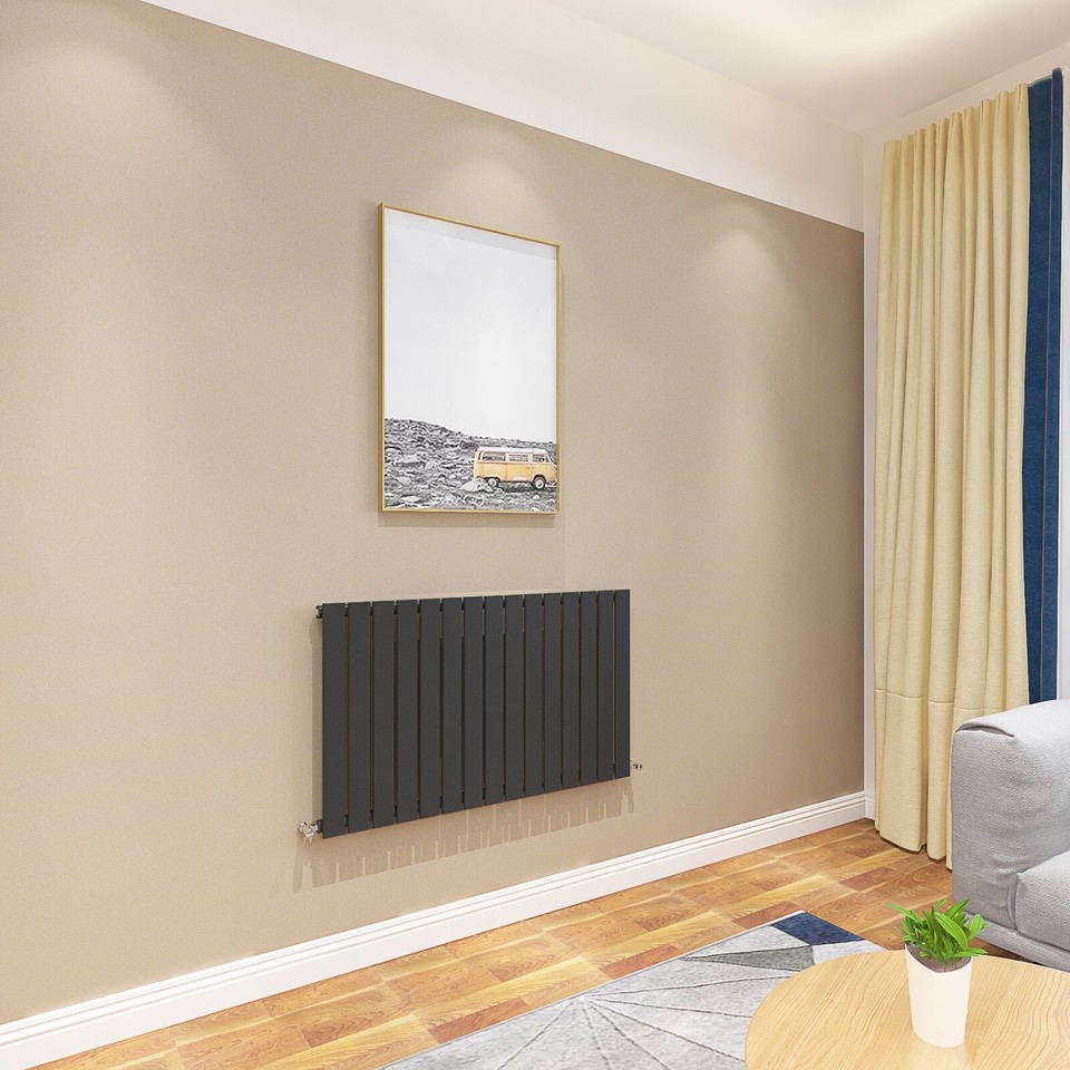 HORIZONTAL VERTICAL FLAT PANEL OVAL COLUMN DESIGNER RADIATOR CENTRAL ...