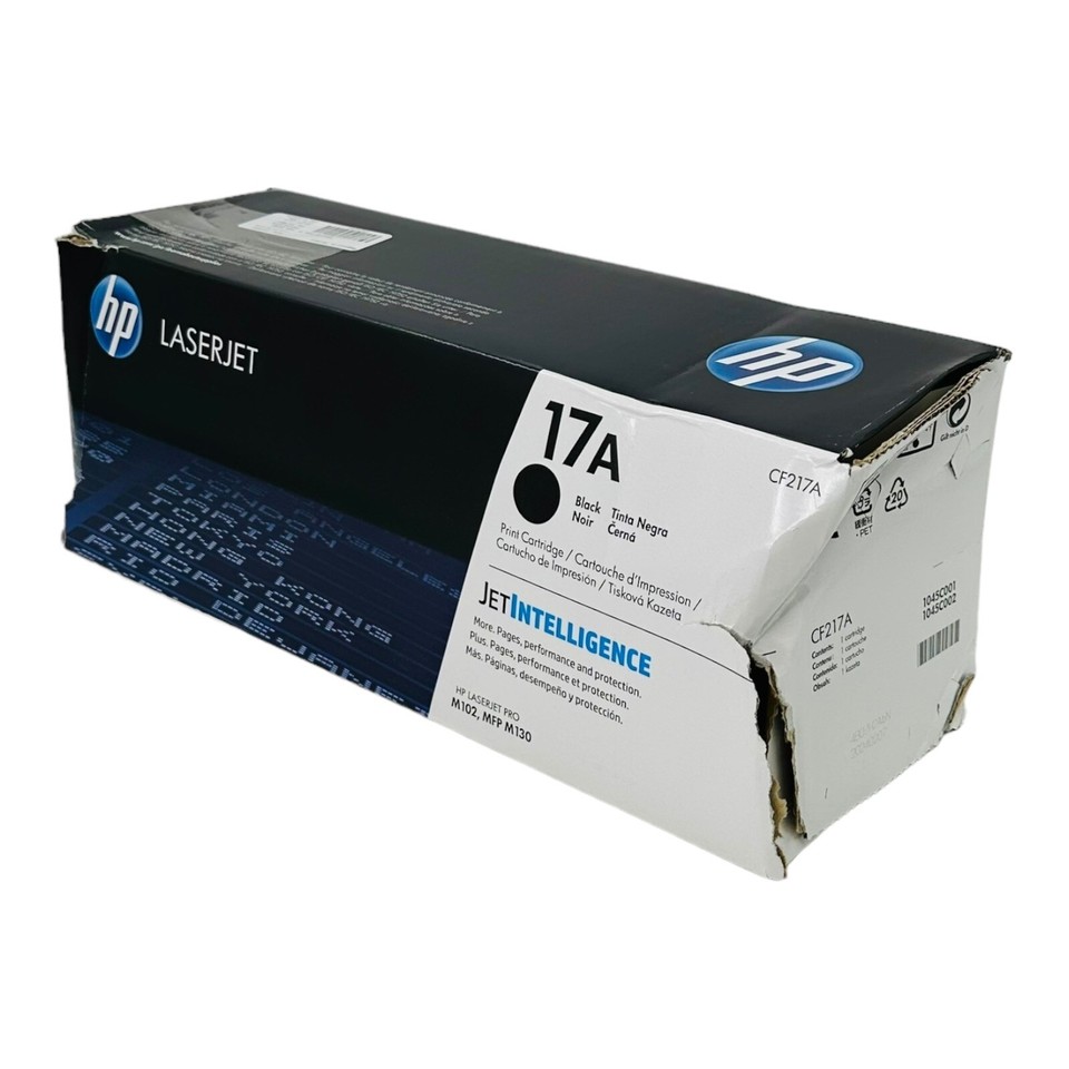 Genuine HP 17A Black Print Cartridge CF217A - Open Box, Sealed ...
