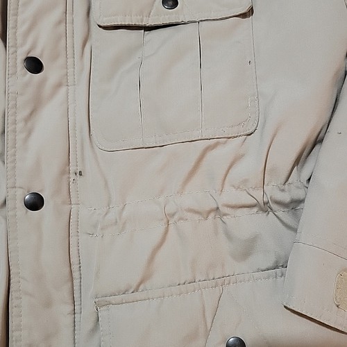 Vintage Pacific Trails Weather Watcher Jacket Size Large Tan Plaid Down ...