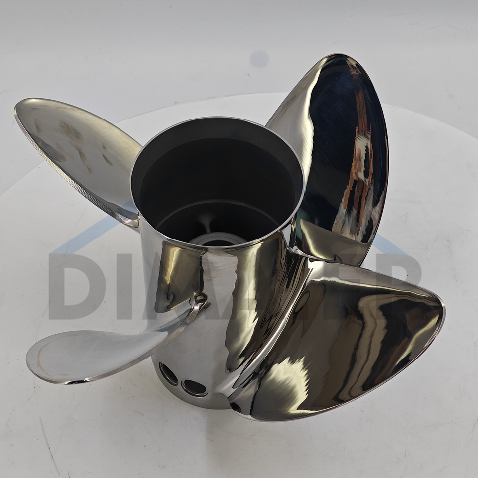 New For Mercury Marine Outboard 14.5" x 24" Fury 4 Propeller - 48 ...