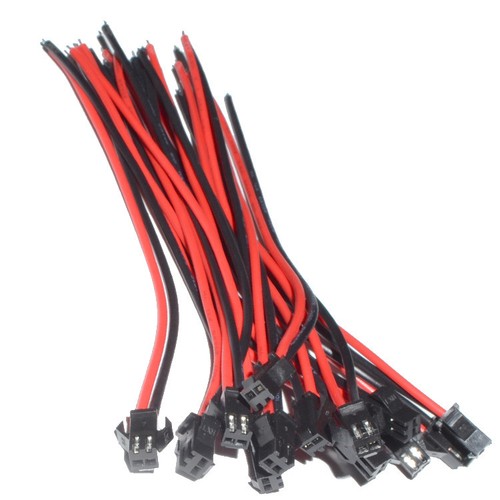 10pair/lot 2Pin Female+Male DC SMP Light Connector Wire LED Connector ...