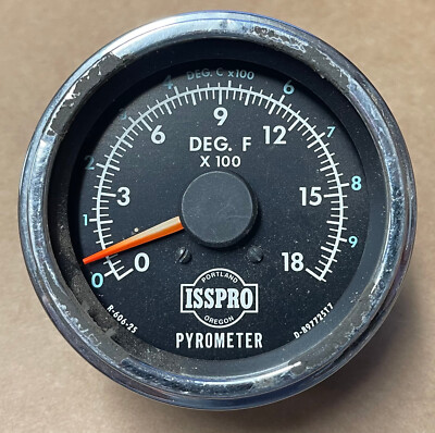 PETERBILT 379 3" Pyrometer R-606-25 ****missing glass**** | eBay