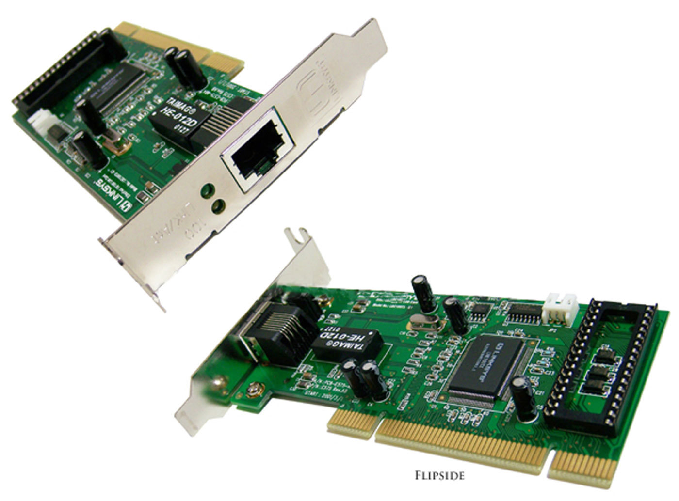 Linksys EtherFast 10-100 LAN Short Bracket LNE100TX-G1-LP PCI Network ...