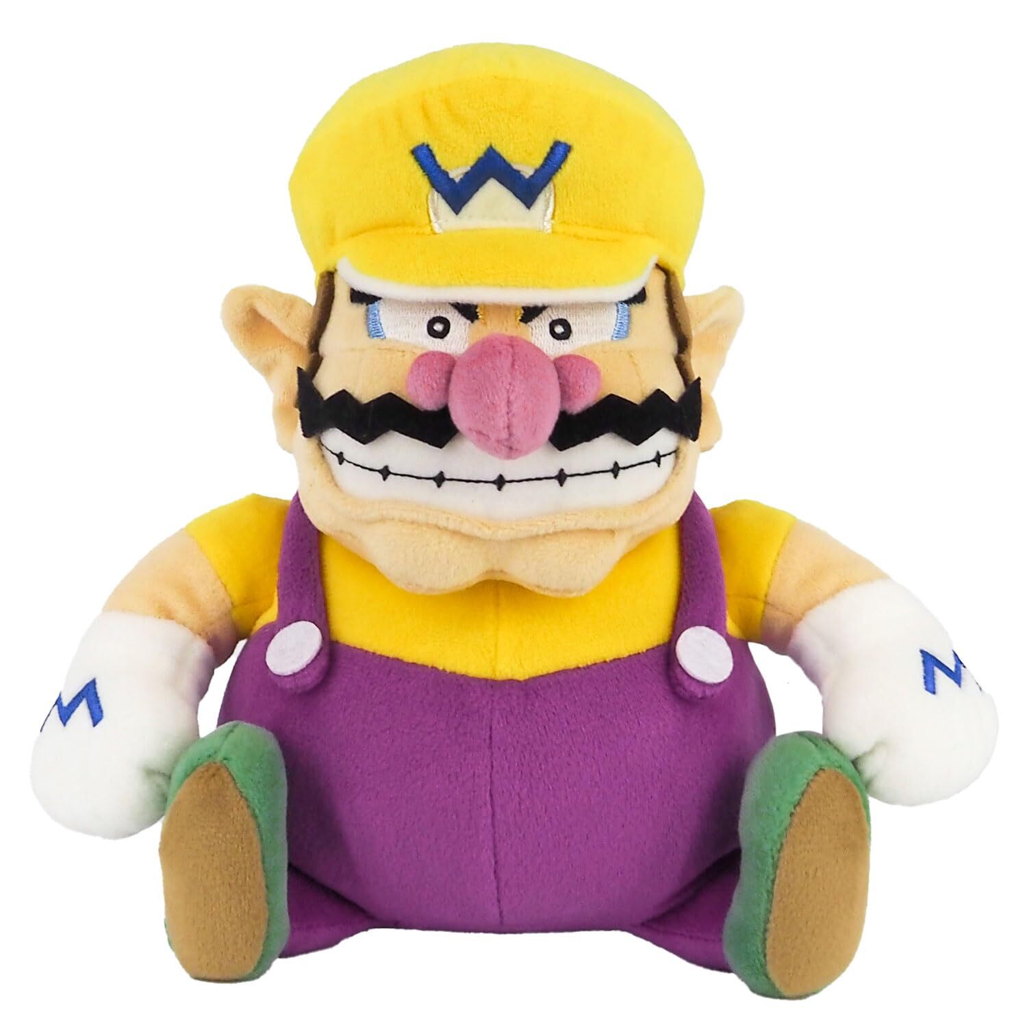 10 Inch Wario Plush Toy Figure Yellow Purple Soft Cuddly Cute ...