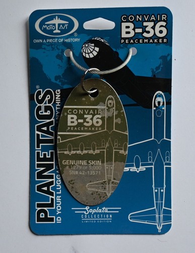 Convair B-36 Peacemaker Aircraft Skin Plane Tag / Planetags | eBay