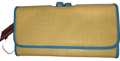 Mundi Ladies My Big Fat Wallet , Yellow & Blue | eBay