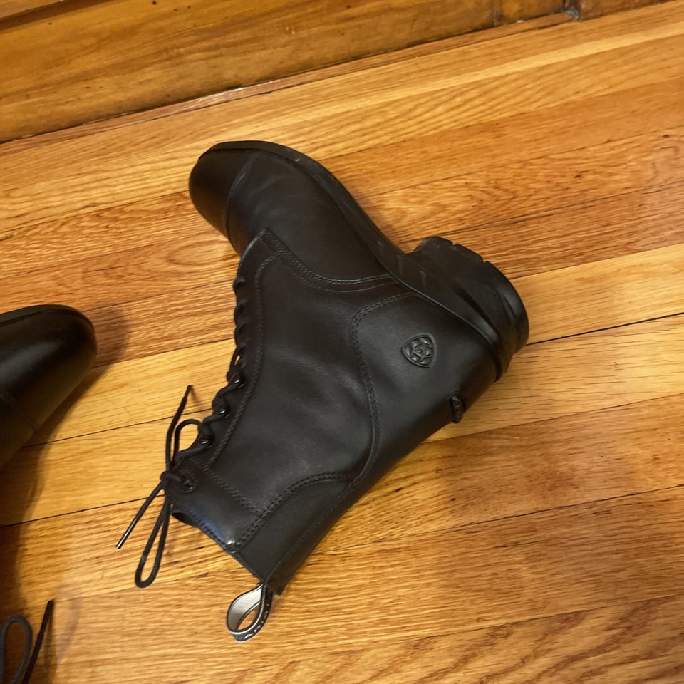 Ariat Women's Heritage IV Lace Paddock Boot Black Size 9D style no ...