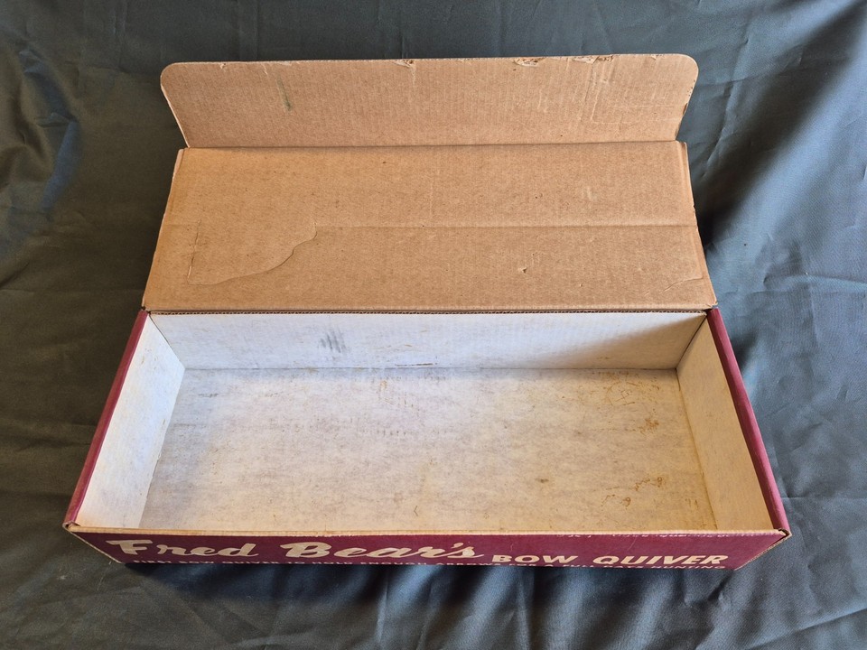 Vintage Bear Archery L-640 RH Quiver Box Box Only Empty Box Real NICE ...