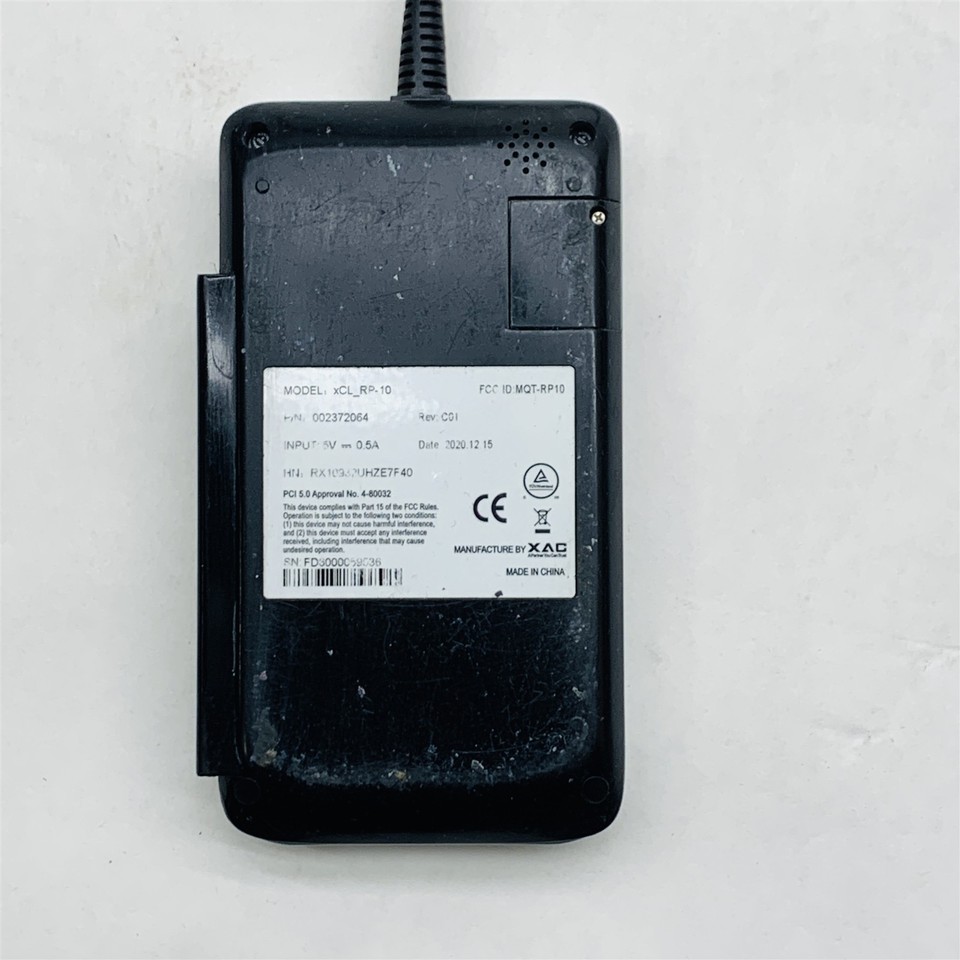 First Data RP10 xCL-RP-10 USB Credit Card Pinpad 002372064 (for FD150 ...