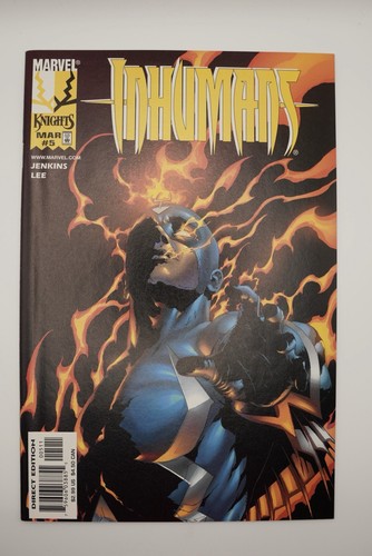 Inhumans #5 1999 1st Appearance Yelena Belova Black Widow Marvel Comics ...