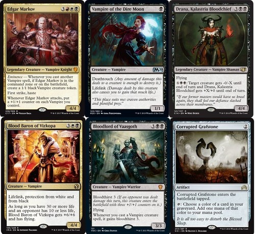 Edgar Markov-100 Card EDH Commander Deck-Vampire-- Magic the Gathering ...