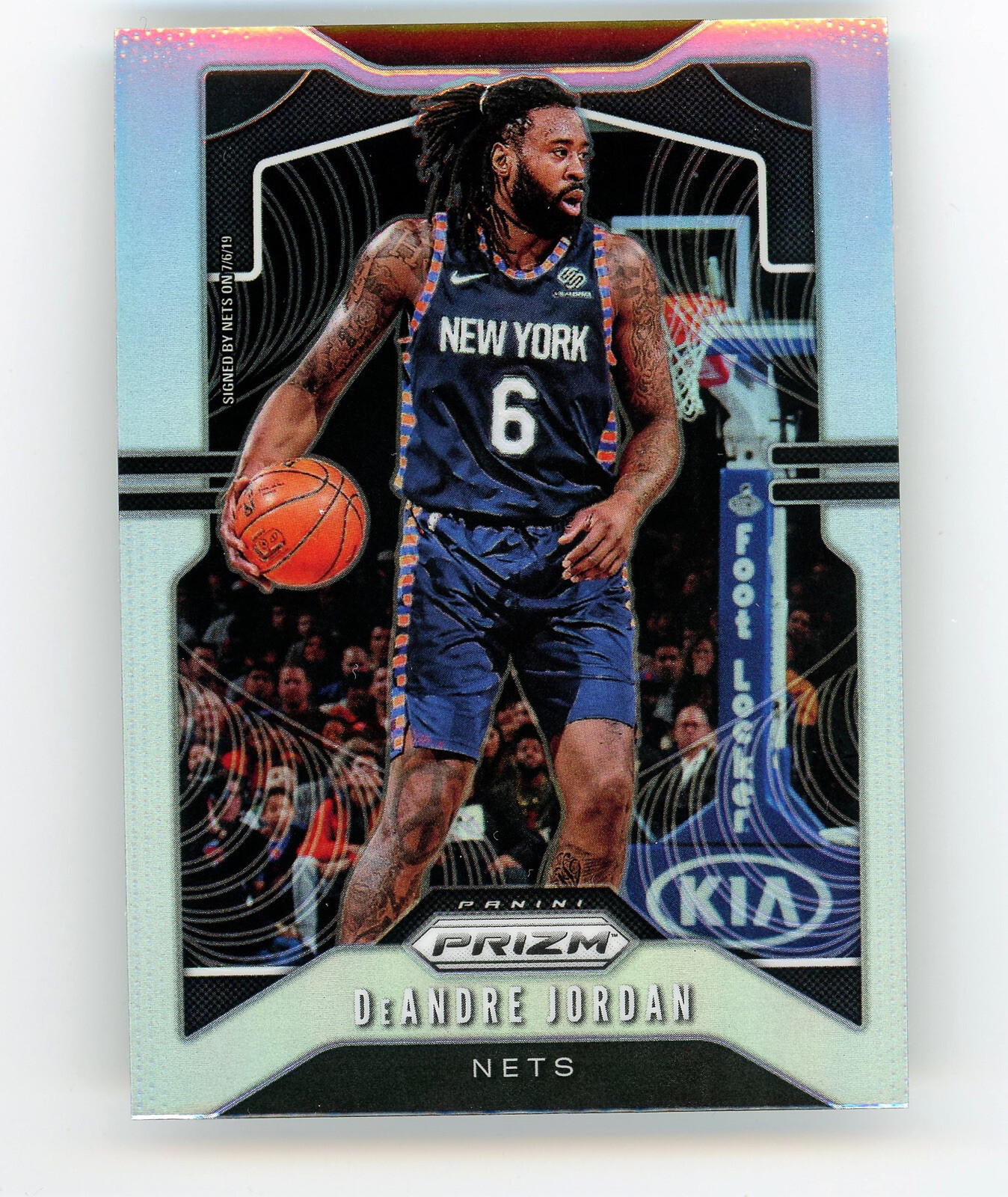 2019-20 Panini Prizm DeAndre Jordan Silver Prizm #243 | eBay