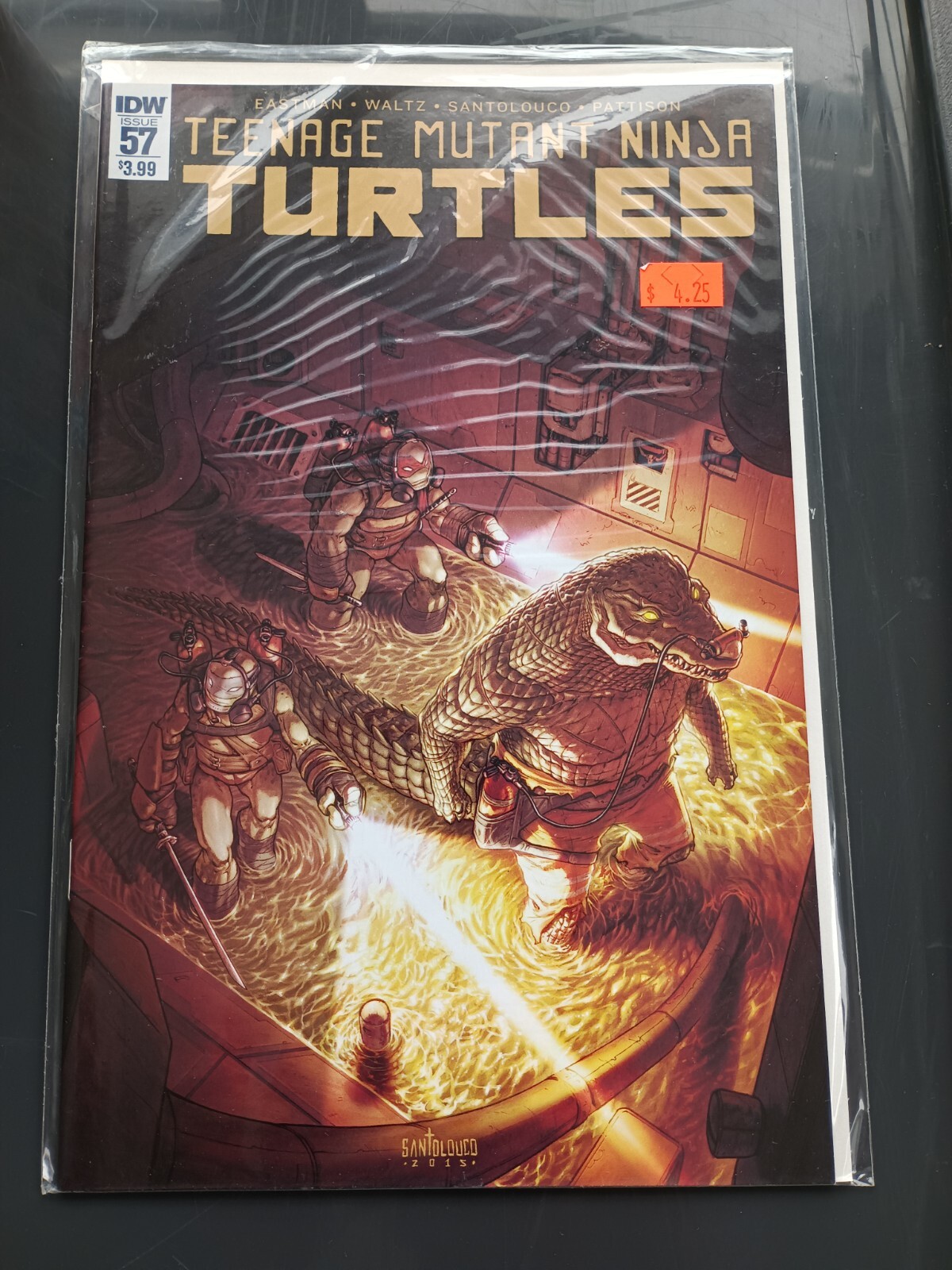 Teenage Mutant Ninja Turtles #57 Reg cover Kevin Eastman NM IDW ...