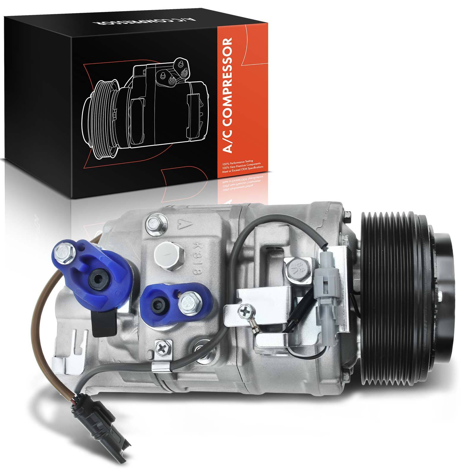 AC A/C Compressors & Clutch for BMW 335i 435i 535i 740i 640i 740Li M2 ...