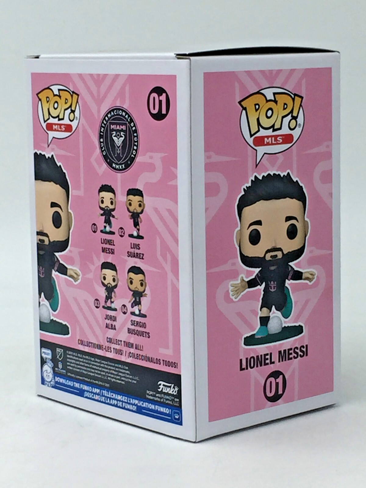 Funko Pop! MLS Lionel Messi #1 Figure with Protector | Collectible