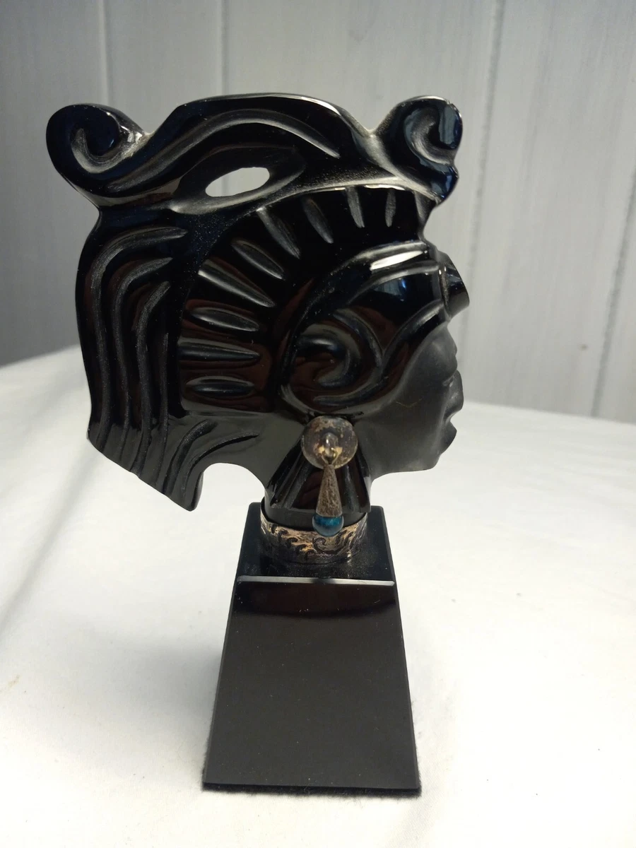 Mexican Obsidian Statues