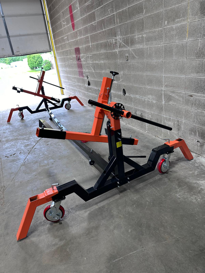 Auto Hydraulic Car Rotisserie Automotive Car Twirler 4500 lb Capacity ...