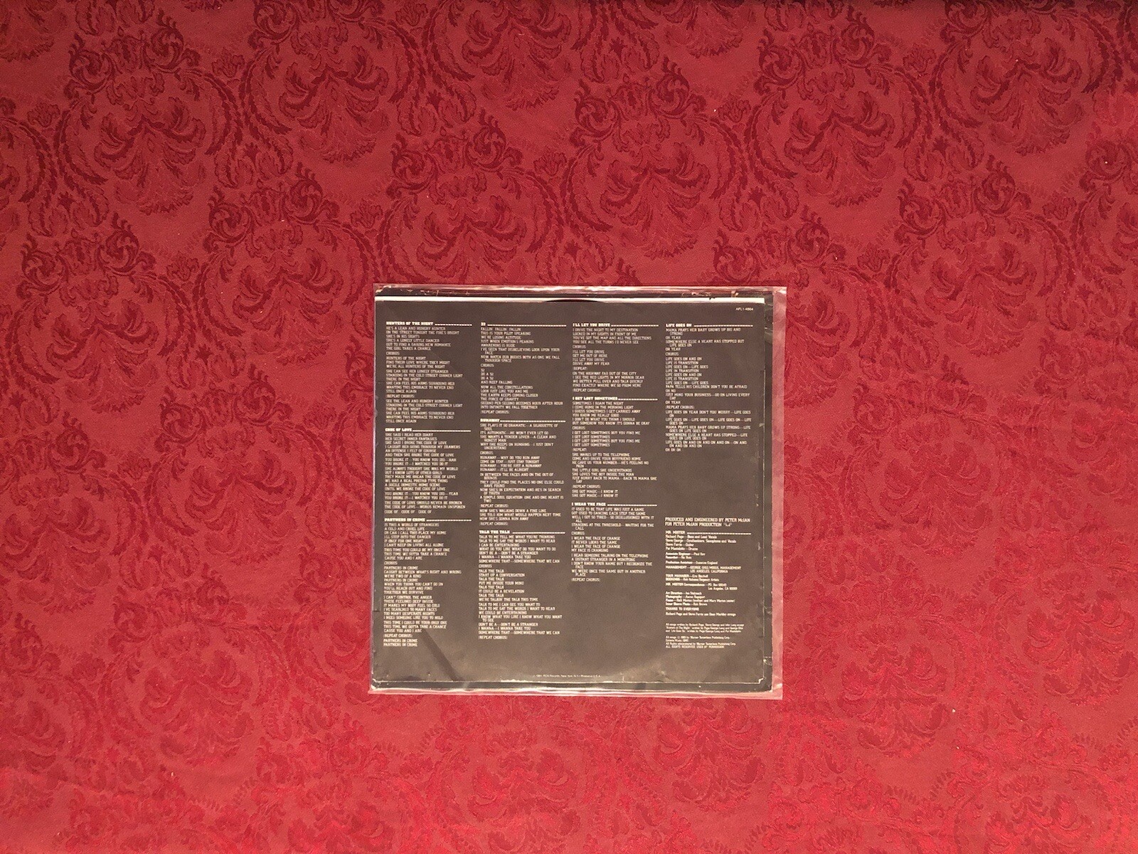 Mr Mister I Wear The Face vintage vinyl LP record VG+ | eBay