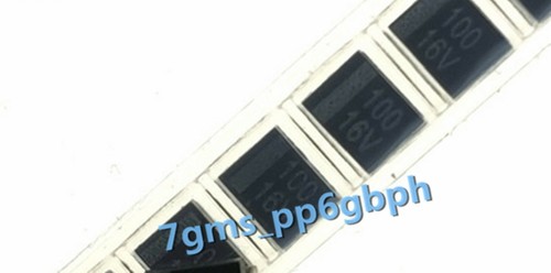 1 PCS NEW Tantalum capacitor 16V100UF 107C 100UF 16V B3528 SMD type B ...