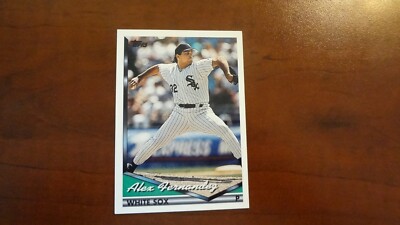 1994 TOPPS # 599 ALEX FERNANDEZ CARD | eBay