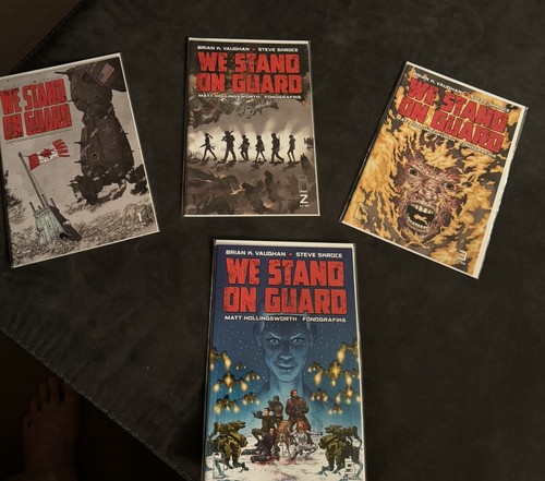 We Stand On Guard #1,2,3,and 5 Brian K Vaughan Image Comics | eBay