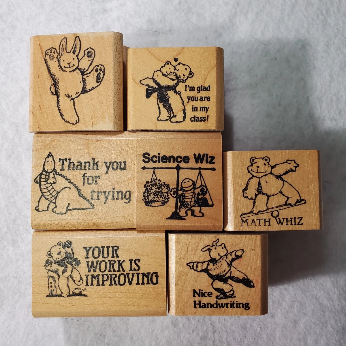 Science Rubber Stamps